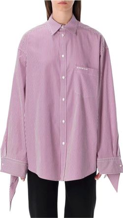 Balenciaga Damen, Blusen & Hemden, Lila, 2XSGr&ouml;&szlig;e