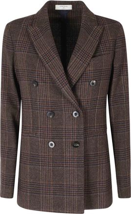 Circolo 1901 Zweireihiger Blazer - - Jackets - Damen - Braun - XL