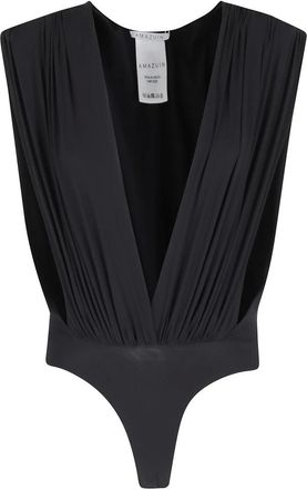 Amazu&igrave;n Amazuin, Femme, Tops, Noir, Taille: ONE Size Nikita Bodysuit