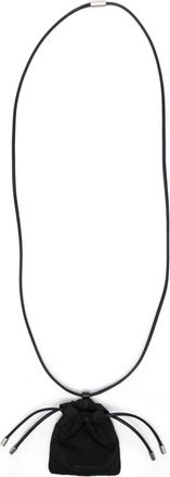 Saint Laurent AirPods-Hülle mit Logo - Schwarz