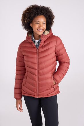 Mountain Warehouse Steppjacke f&uuml;r Damen (Rostfarben)