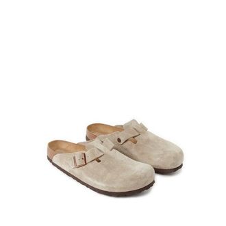 Birkenstock Mules Boston BS en cuir su&eacute;d&eacute;