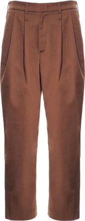 Re-hash Femme, Pantalons, Brun, Taille: W27 Agese Cropped Pantalons
