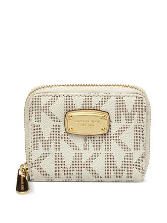 Michael Kors portefeuille Twist à plaque logo pre-owned - Blanc