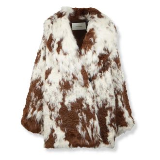 Entire studios Entire Studios - Manteau en fausse fourrure Heft - Femme - Vestes - Brun - Taille: 36/38 FR