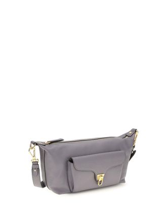 Coccinelle Womens Beat Generation Shoulder Bag Stove Calf Leather Bos Taurus