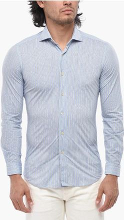 Alessandro Gherardi Striped Shirt With French Collar size 38