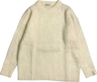 Hinnominate Hinnominate, Femme, Pulls, Beige, Taille: 34 FR Pull ras du cou en mohair