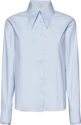 Silvian Heach Femme, Blouses et Chemises, Bleu, Taille: 34 FR Chemise Dorini