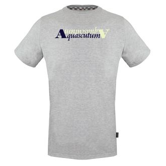 Aquascutum Reflexion Logo Grau T-Shirt
