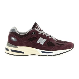 New Balance Homme, Sport, Violet, Taille: 45 EU Made in UK 991v2