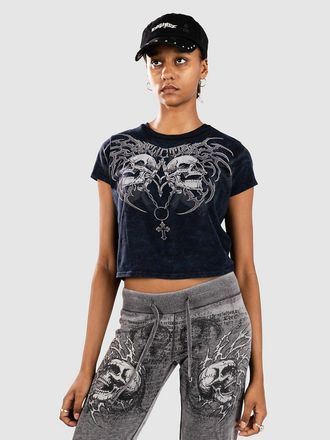 Affliction Shred Fest T-Shirt black lava wash