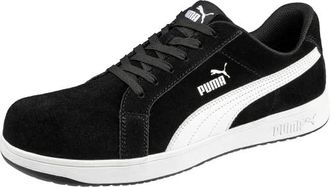Puma Safety Iconic Suede Black Low EH Size 8.5