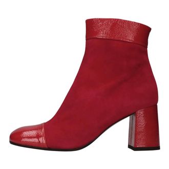 Chie Mihara Bottines &agrave; talon - Femme - Chaussures - Rouge - Taille: 37 EU