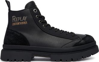 Replay Schn&uuml;rstiefeletten REPLAY GMC1G.000.C000DL Schwarz