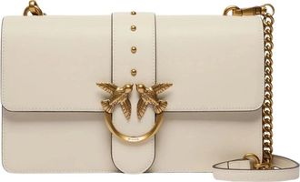 Pinko Pinko, Femme, Sacs, Blanc, Taille: ONE Size Love One Classic