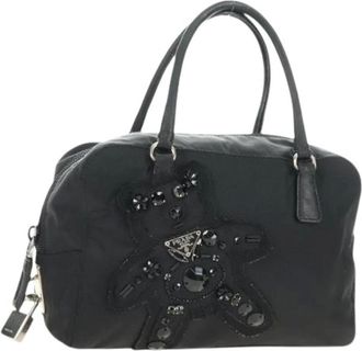 Prada Pre-owned Sac &agrave; main vintage - Femme - Pre-owned - Noir - Taille: ONE Size