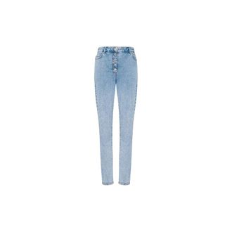 Moschino Helle Denim Skinny Jeans - - Jeans - Damen - Blau - W26