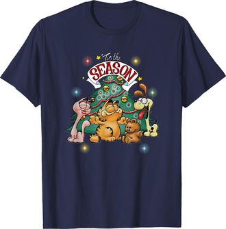 Garfield Classic Weihnachten Es ist die Jahreszeit Odie Arlene T-Shirt