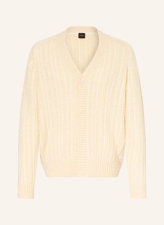 HUGO BOSS Strickjacke Kortho beige