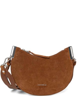 Coccinelle Satchel-Tasche mit Rei&szlig;verschluss - Braun