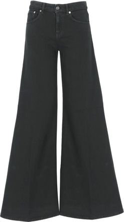 Dondup Femme, Jeans, Noir, Taille: W27 Palazzo Jeans