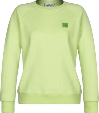 Naketano Damen Sweatshirt Krokettenhorst, Farbe:Matcha Green Melange, Gr&ouml;&szlig;e:XL