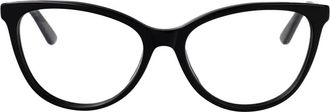 Bottega Veneta unisex, Accessoires, Noir, Taille: 55 MM Cat-Eye Optical Frame