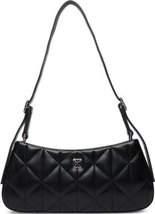 Calvin Klein Handtasche Quilted Small Shoulder Bag LV04F3327G Schwarz