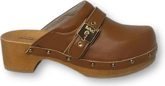 Scholl Femme, Chaussures, Brun, Taille: 38 EU Sabot Sandale pour Femmes