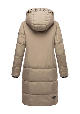 Marikoo Winterjacke MARIKOO LARYAA XVI, Damen, Gr. XXL, grau (taupe grau), Obermaterial: 100% Polyester; Innenseite: 100% Polyester; Futter: 100% Polyester, J