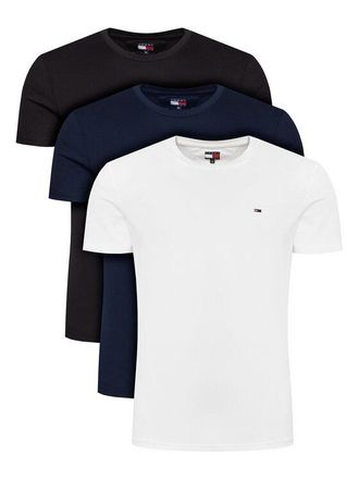 Tommy Jeans T-Shirt-Set DM0DM21579 Bunt Slim Fit