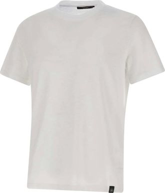 KANGRA Homme, Tops, Blanc, Taille: 2XL T-shirt en coton &agrave; col rond