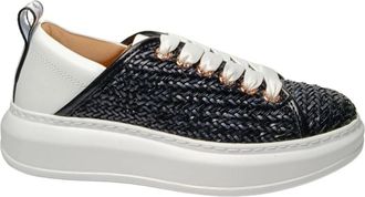 Alexander Smith Femme, Chaussures, Noir, Taille: 36 EU Pelle Baskets