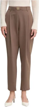 Gaud&igrave; Femme, Pantalons, Brun, Taille: 36 FR Chinos