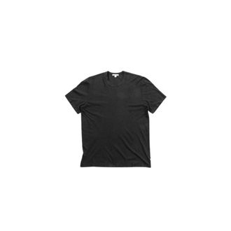 James Perse Kohlegrau Kurzarm T-Shirt - - Tops - Herren - Grau - S