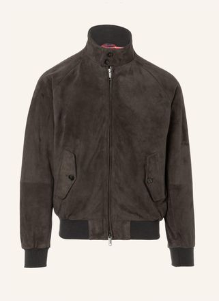 Baracuta Baracuta Jacke g9 Harrington Suede grau