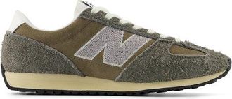 New Balance Unisex 471 in Grau/Braun, Wildleder/Mesh, Gr&ouml;&szlig;e 37.5