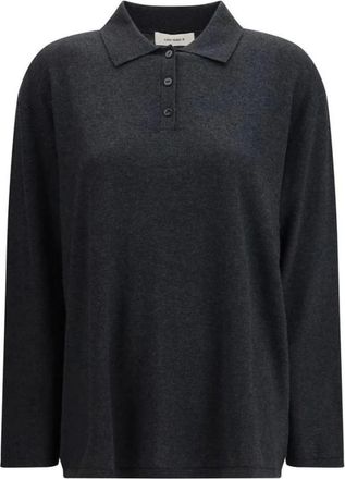 Lisa Yang Femme, Tops, Gris, Taille: 38 FR SweaT-shirt Ras du Cou en Coton