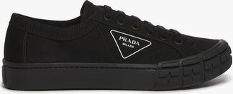 Prada Baskets basses Wheel en gabardine
