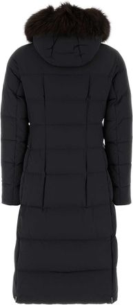 Moorer Womens Slate Nylon Blend Down Jacket Lavagna Piumini