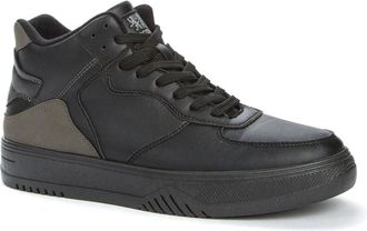 Crosby Homme, Chaussures, Noir, Taille: 45 EU Bottines Noires Fermées pour Homme