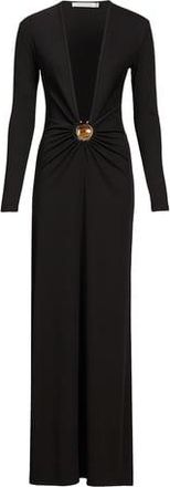 CHRISTOPHER ESBER Robe d&eacute;bardeur longue Mineral Stone Cascade