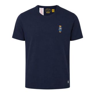 Polo Ralph Lauren Strick-T-Shirt Schlaf-Top - - Tops - Herren - Blau - S