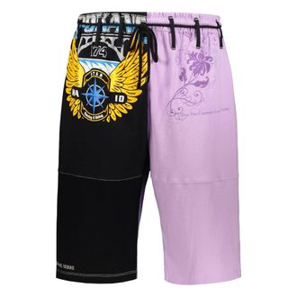 Marine Serre Bedruckte Baumwoll-Bermuda-Shorts mit Taschen - - Swimwear - Herren - Lila - S