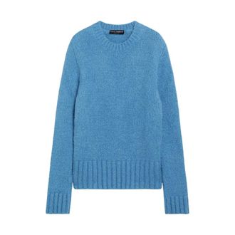 Dolce & Gabbana Boucl&eacute;-Effekt Pullover - - Knitwear - Herren - Blau - M
