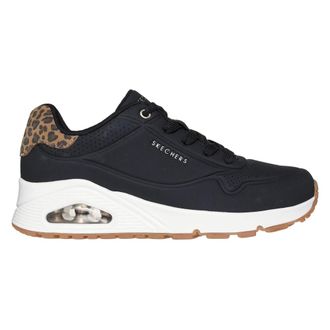 Skechers Femme, Chaussures, Noir, Taille: 40 EU Uno - Jungle Nite