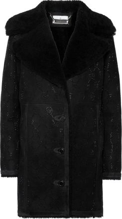 Philipp Plein Damen, M&auml;ntel, Schwarzk, MGr&ouml;&szlig;e