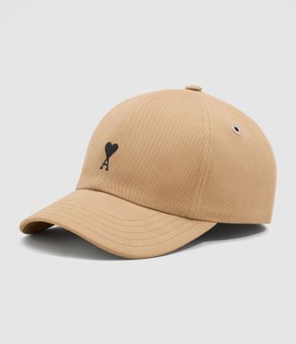 Ami Casquette Black Ami De Coeur Beige Mastic