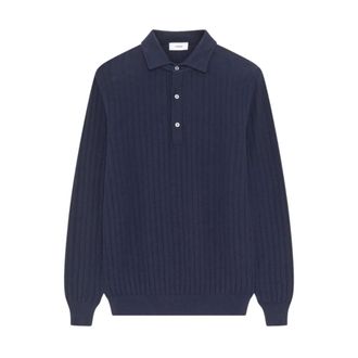 Lardini Homme, Pulls, Bleu, Taille: L Pique Knit Polo
